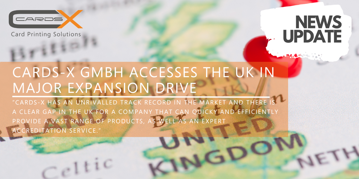 cards-x GmbH accesses the UK in major expansion drive | Cards-X (UK)