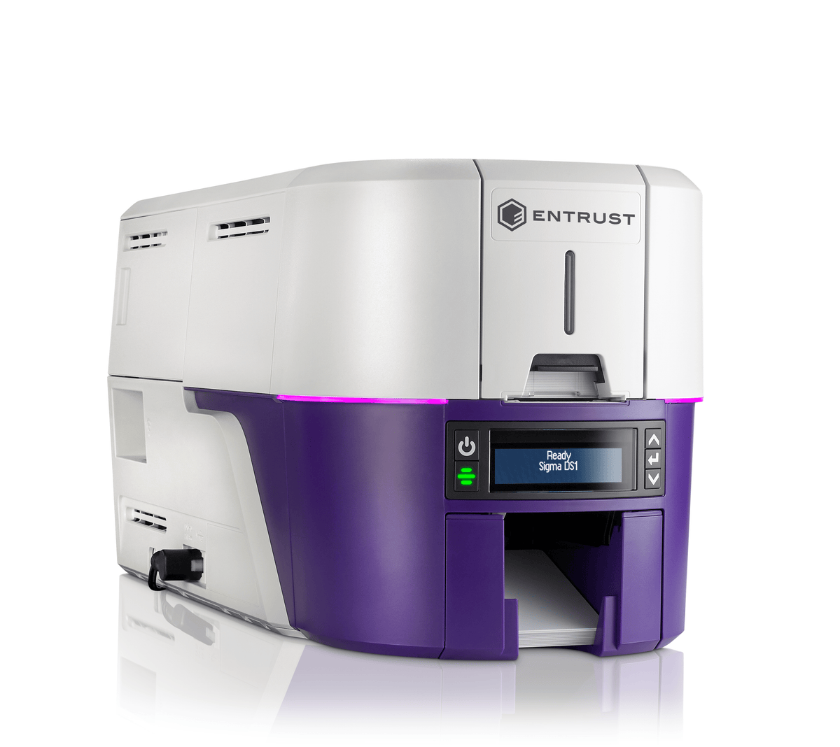 Entrust Sigma DS1 Single & Dual Sided ID Card Printer Range.