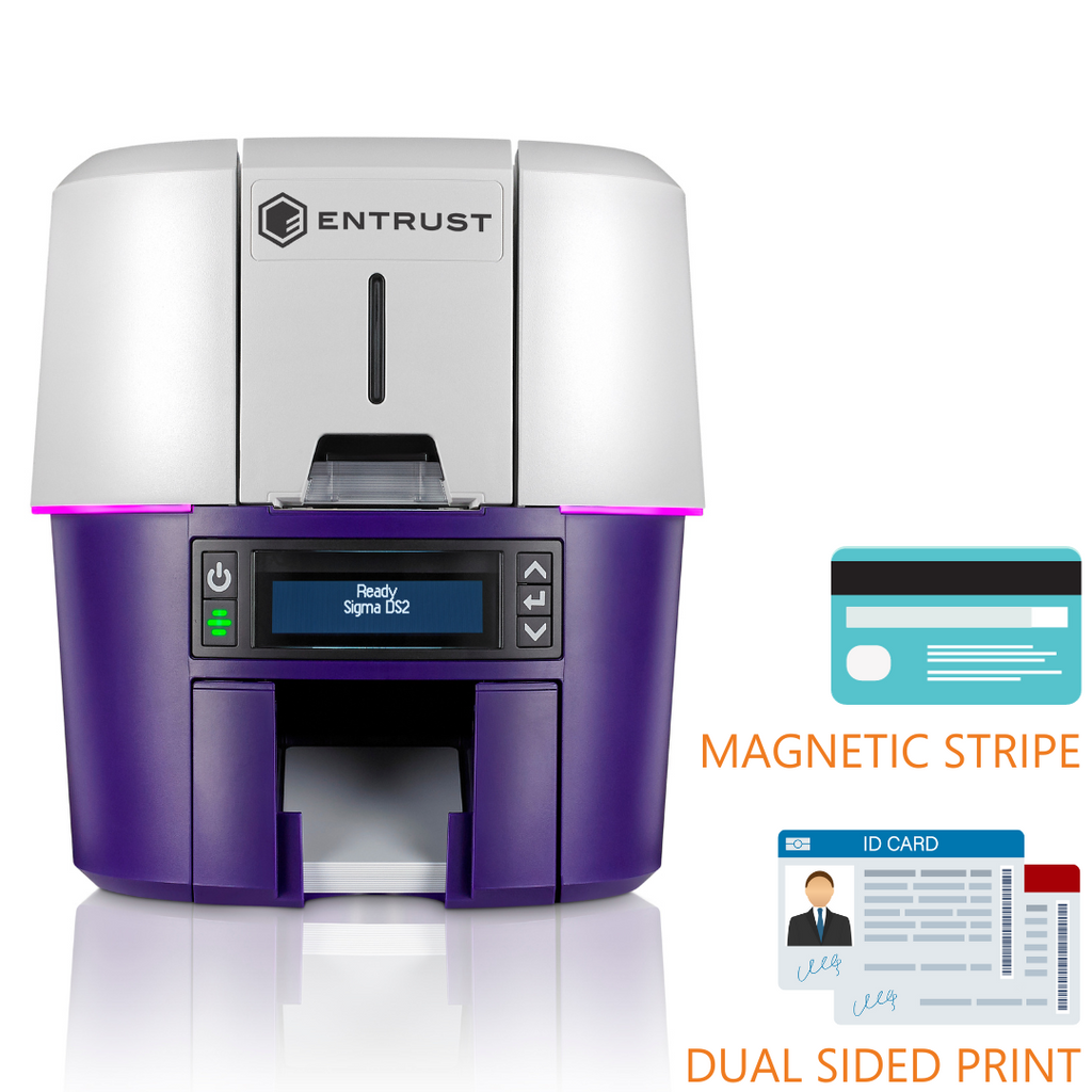 Entrust Sigma DS2 Single Sided ID Card Printer – Cards-X (UK)