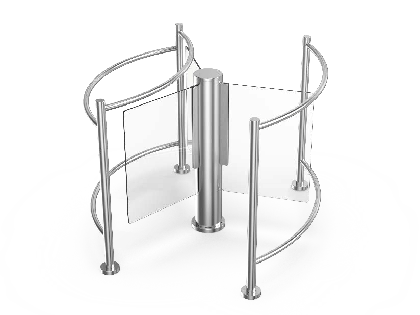 403 Motorised Rotary Door Access control Turnstile | CX-403