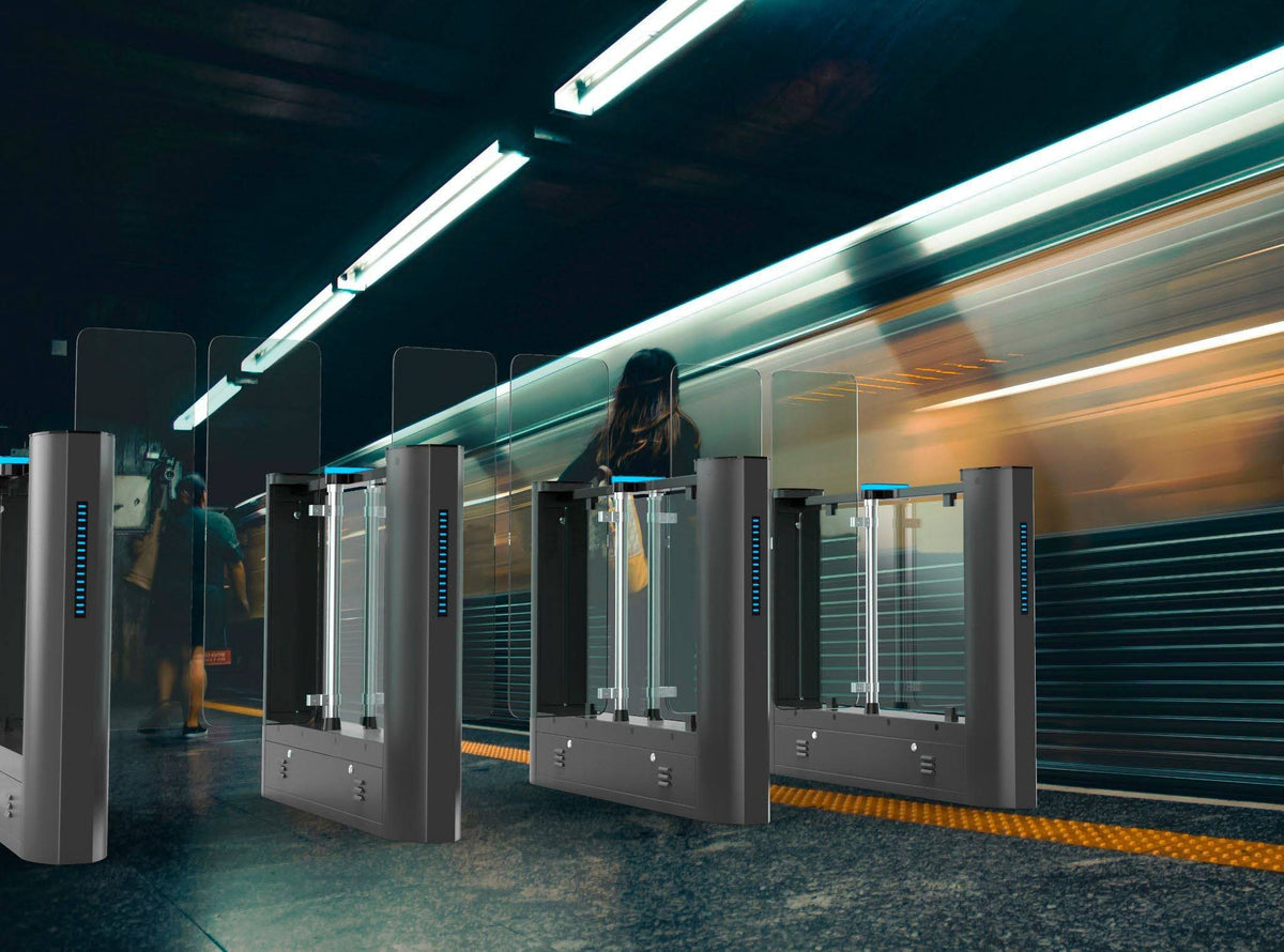 ORION Access control Speed Turnstile | Dual Gate | CX-ORI-80-2W | Cards ...