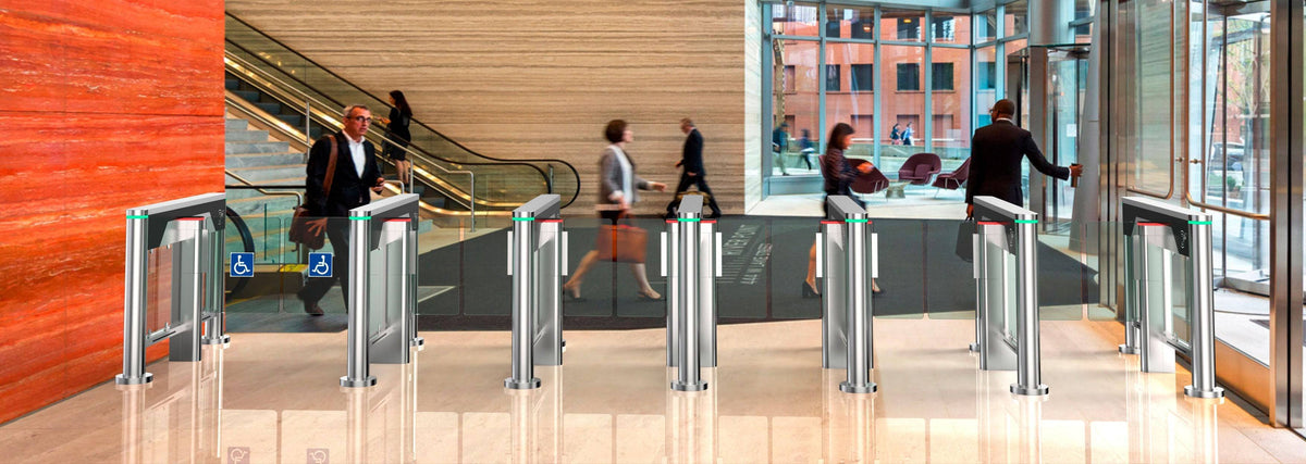 PEGASI Access control Speed Turnstile | Dual Gate | CX-PEG-7000H-2W ...