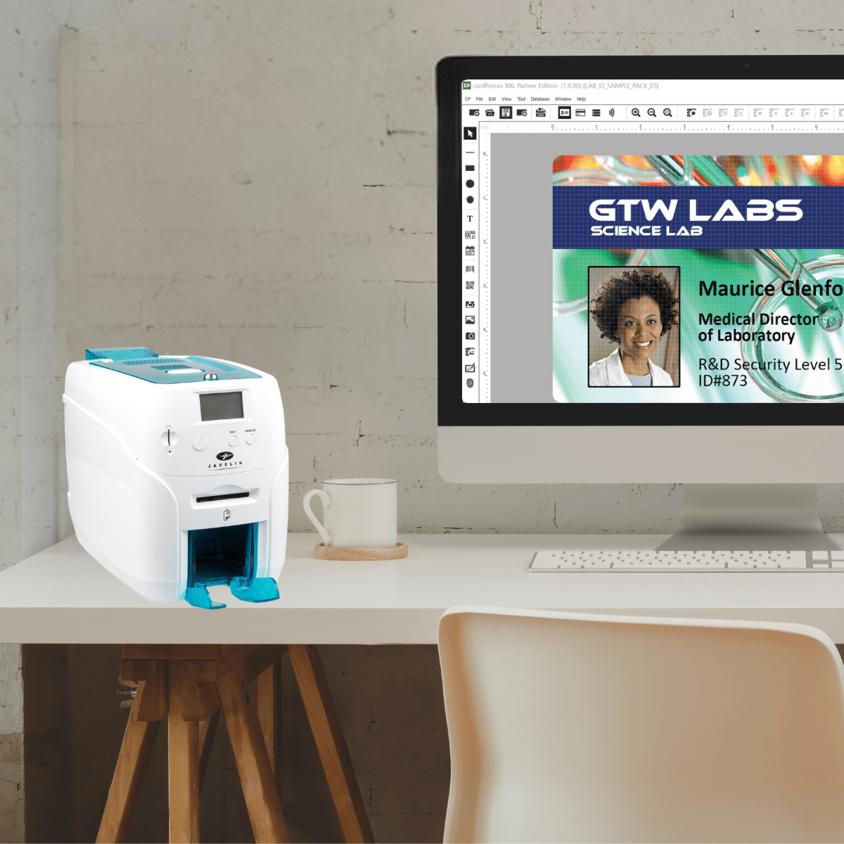 Entry Level ID Card Printing Bundle / Javelin DNA Printer | DNABUNDLE ...