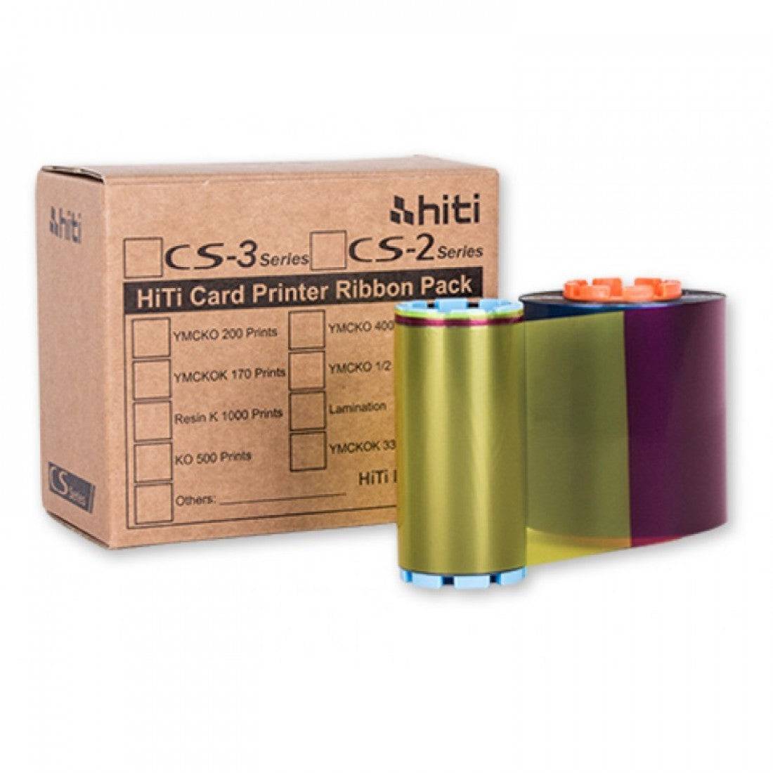 ECP YMCKO Colour Ribbon | 400 Prints | 11219 | Cards-X (UK)