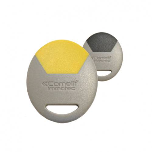 Comelit Yellow & Grey simplekey fob | Pack of 10 | CLT-SK9050GY/A ...