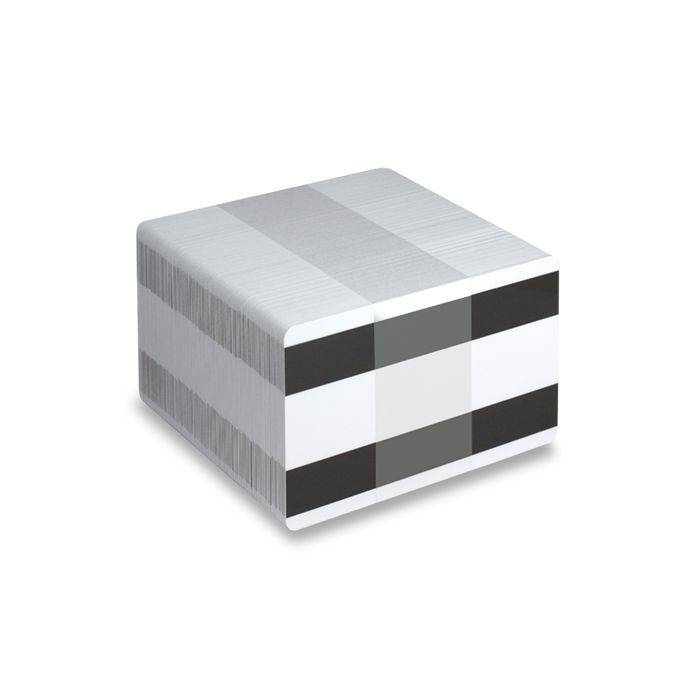 Blank White HiCo LoCo 4000oe Mag Stripes Printable PVC Cards | Pack of