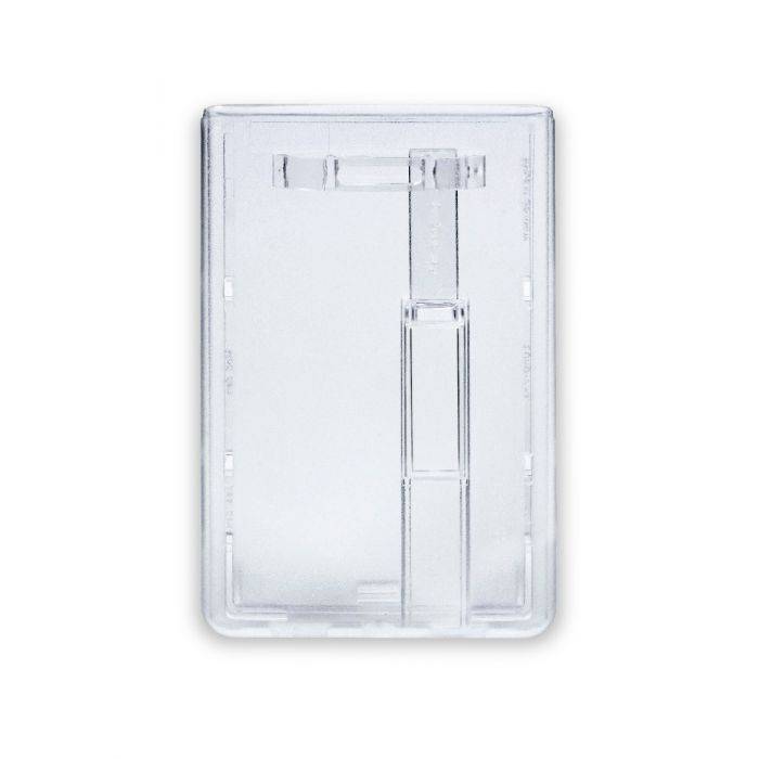 Slide Ejector Badge Holder | Portrait | Pack of 100 | Cards-X (UK)