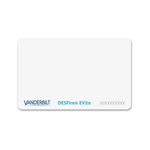 Vanderbilt DESFire EV2 cards | Pack of 10 | V54515-Z140-A100 | Cards-X (UK)