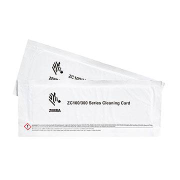 Zebra ZC100/300 Cleaning Card Kit | 5 Cards | 105999-311-01 | Cards-X (UK)